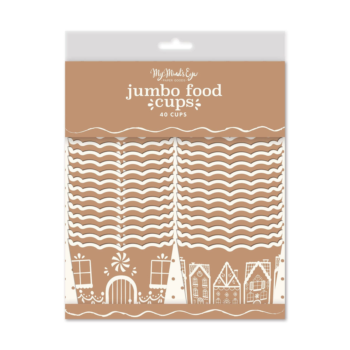 Gingerbread Jumbo Treat Cups – Poppy - Home & Gift
